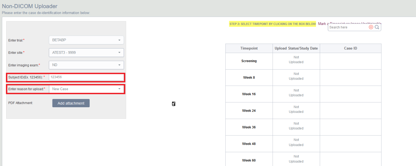 How to Upload Non-DICOM to SMART Submit (MDDX trials only) – SMART SUBMIT KNOWLEDGEBASE
