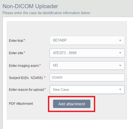 How to Upload Non-DICOM to SMART Submit (MDDX trials only) – SMART SUBMIT KNOWLEDGEBASE