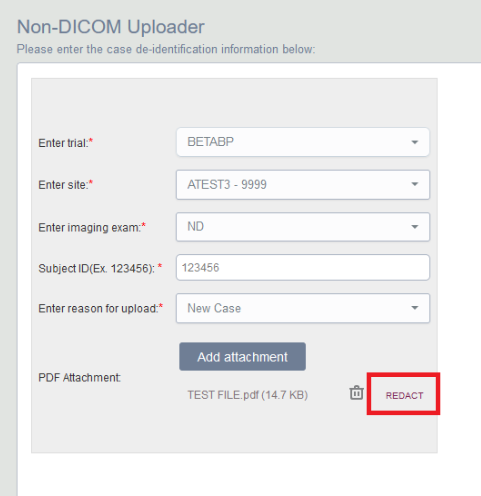How to Upload Non-DICOM to SMART Submit (MDDX trials only) – SMART SUBMIT KNOWLEDGEBASE