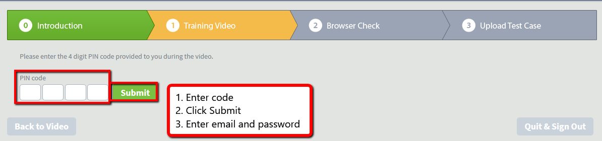 Training and Qualification – SMART SUBMIT KNOWLEDGEBASE